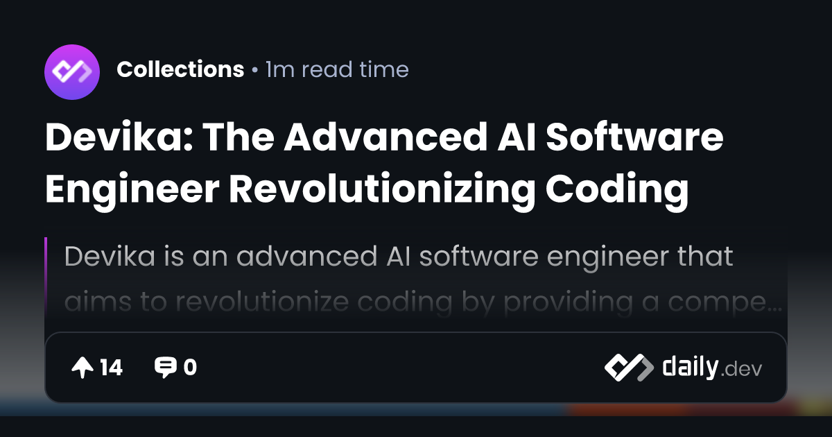 Devika: The Advanced AI Software Engineer Revolutionizing Coding ...